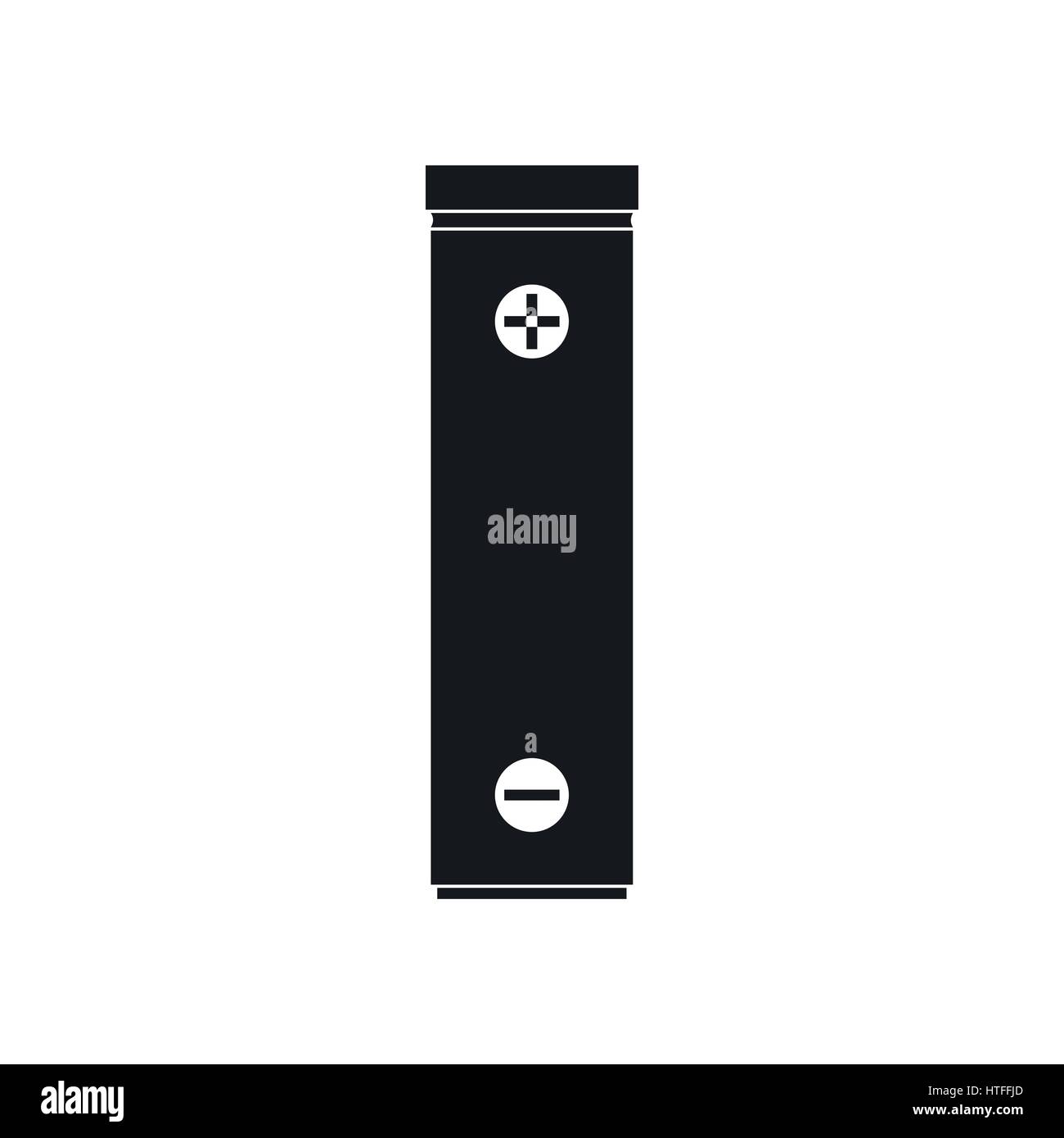 Battery icon, simple style Stock Vector Image & Art - Alamy