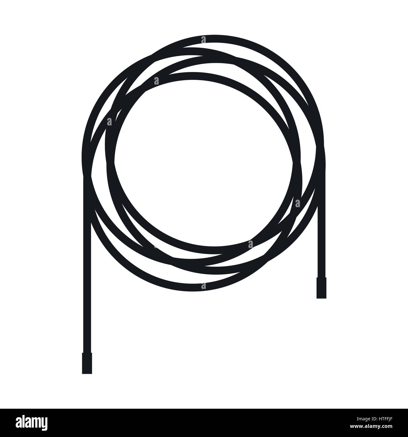 Cable icon, simple style Stock Vector Image & Art - Alamy