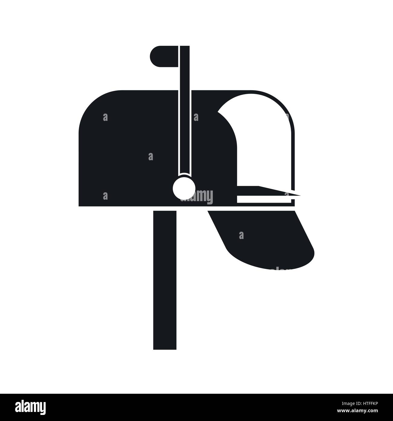 Retro style email icon Cut Out Stock Images & Pictures - Alamy