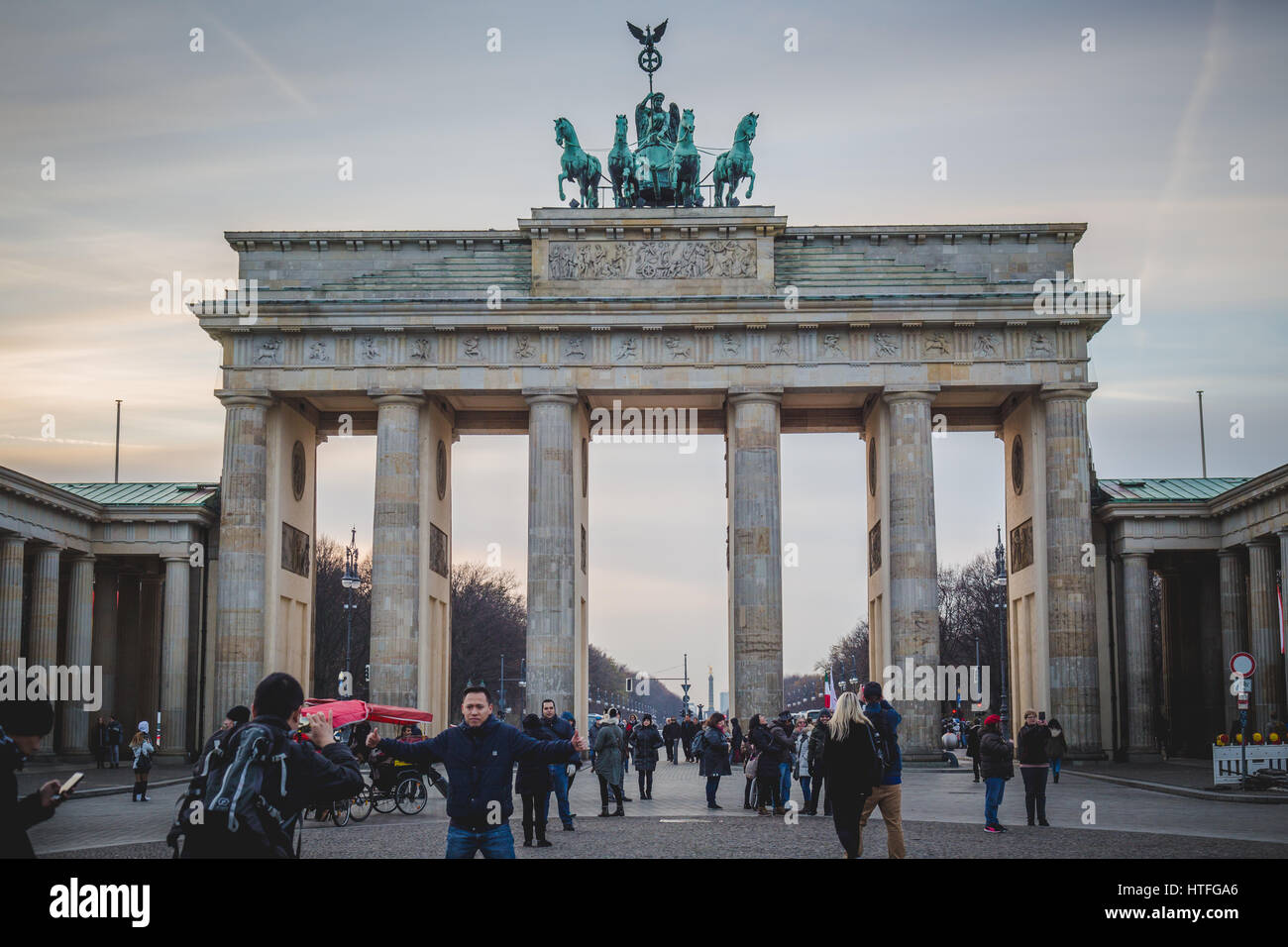 Brandenburger Tor The Brandenburger Gate in Berlin, Germany Stock Photo ...
