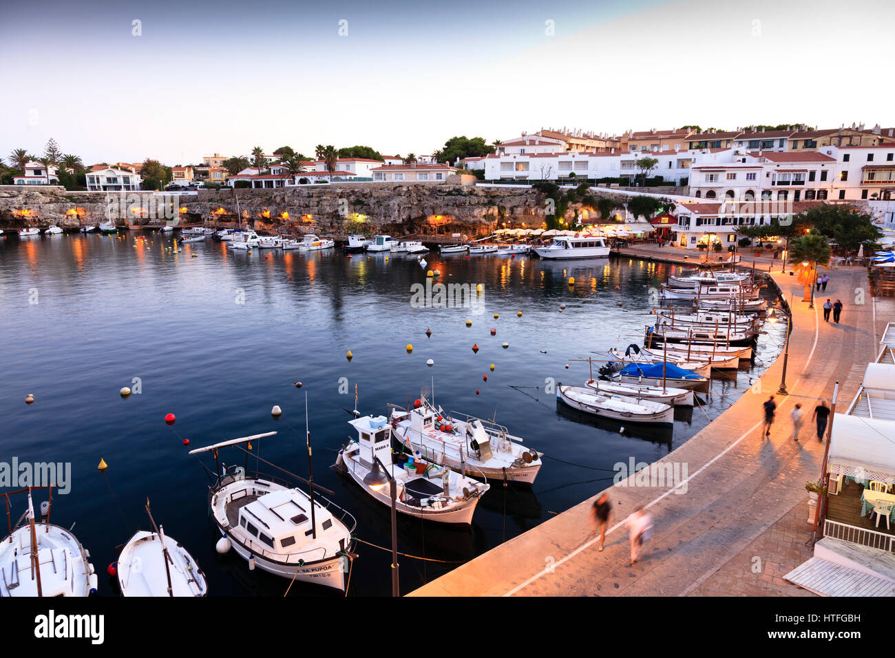 Es castell menorca sunset hi-res stock photography and images - Alamy