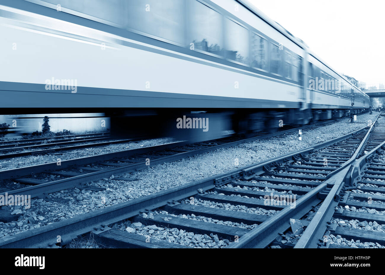A high-speed Freight train, motion blur Stock Photo - Alamy