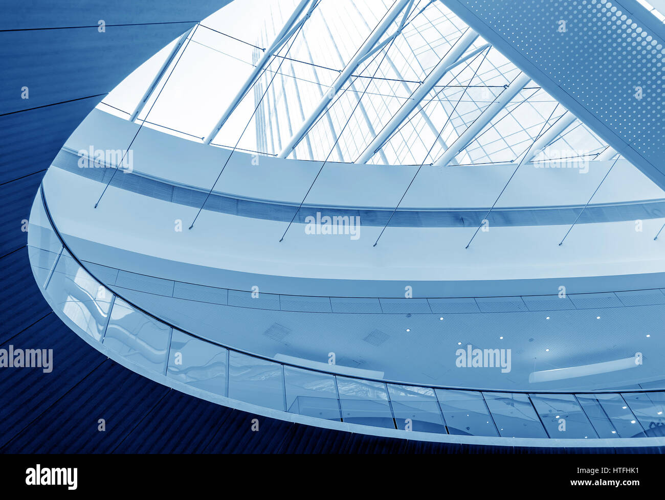 modern roof inside office center Stock Photo - Alamy