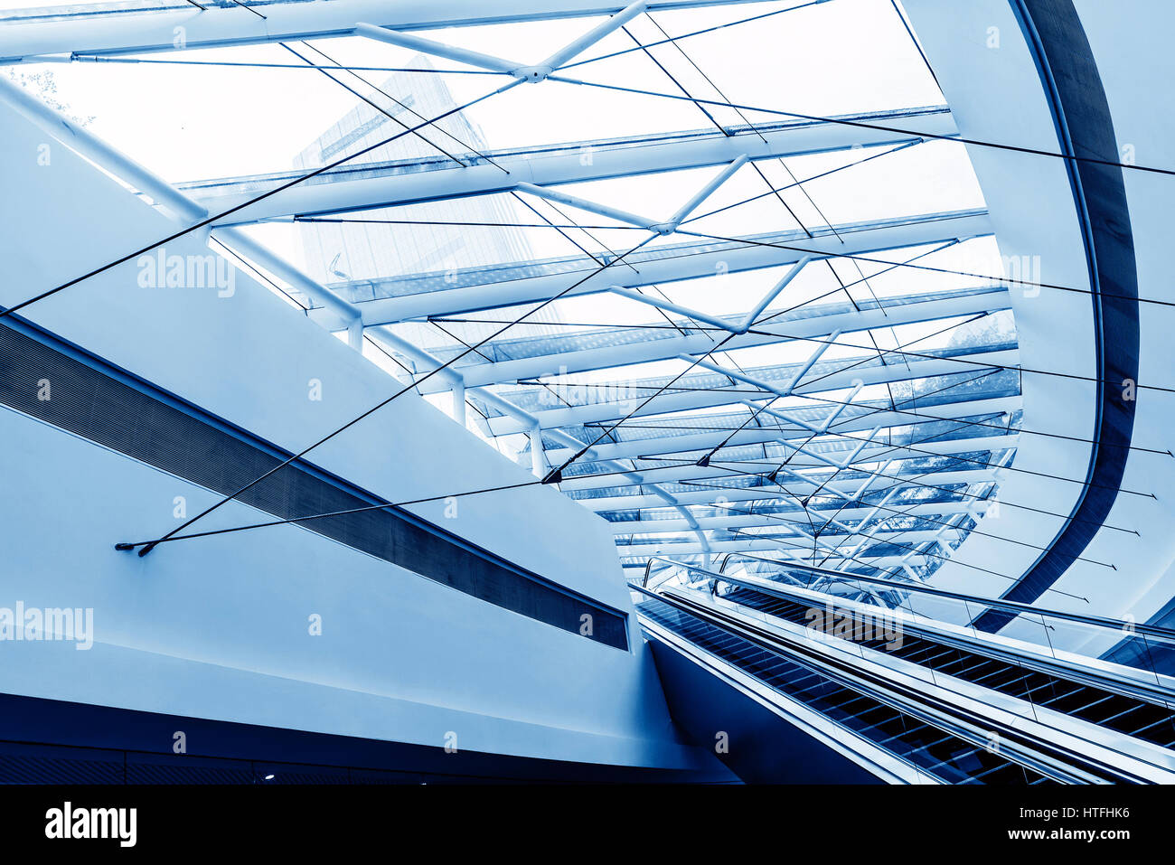 modern roof inside office center Stock Photo - Alamy