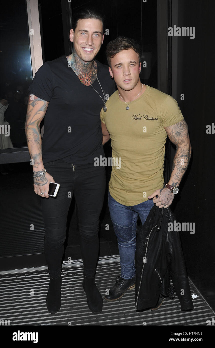 Celebrities at STK Ibiza Insiders Party London Featuring: Sam Callaghan ...