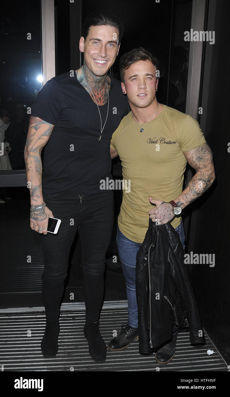 Celebrities at STK Ibiza Insiders Party London Featuring: Sam Callaghan ...