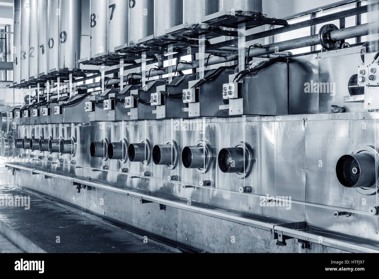 Textile mill equipment hi-res stock photography and images - Alamy
