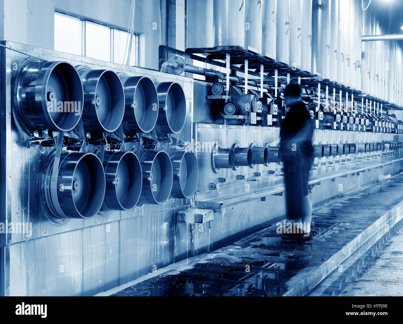 Textile production hi-res stock photography and images - Alamy