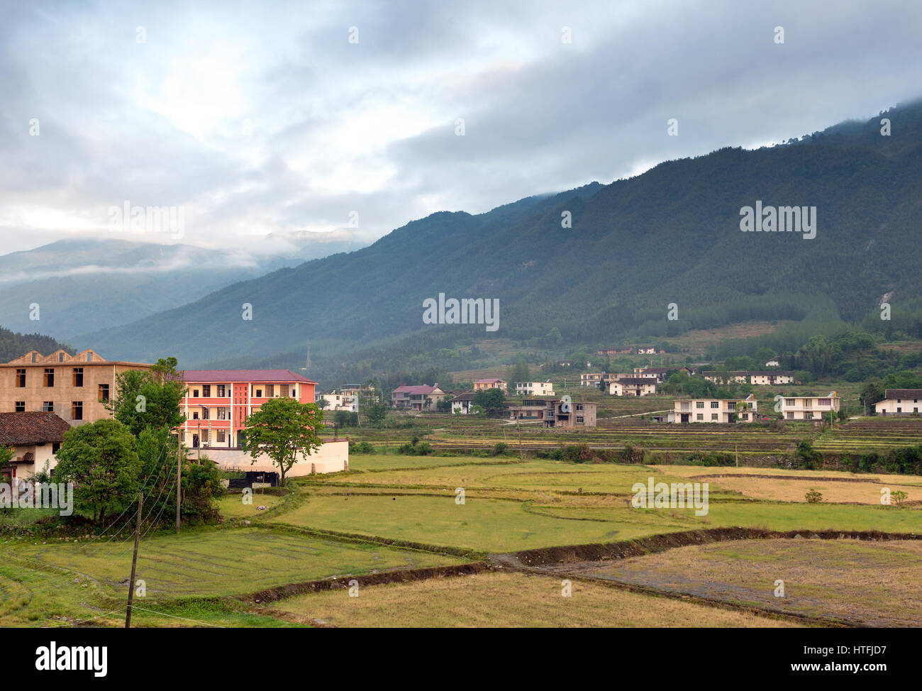 Remote mountainous areas in southern China Stock Photo - Alamy