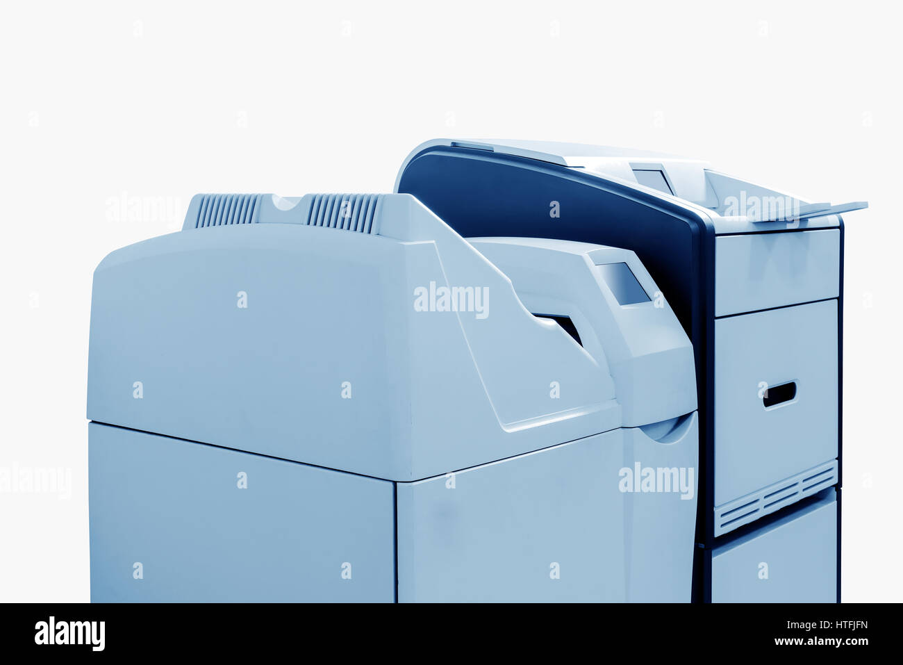 Modern digital printer, copier and fast presses Stock Photo - Alamy