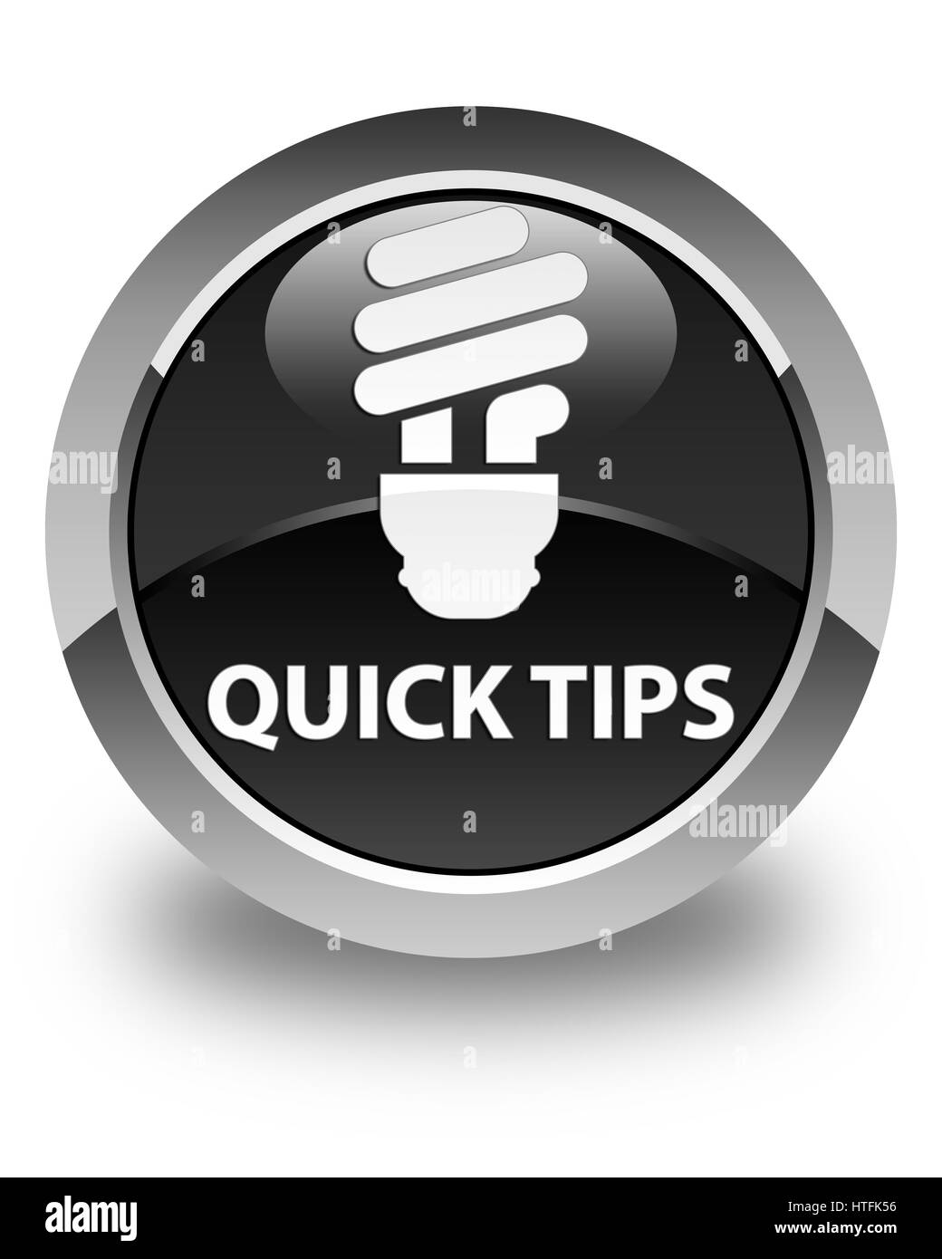 Quick tips icon Black and White Stock Photos & Images - Alamy