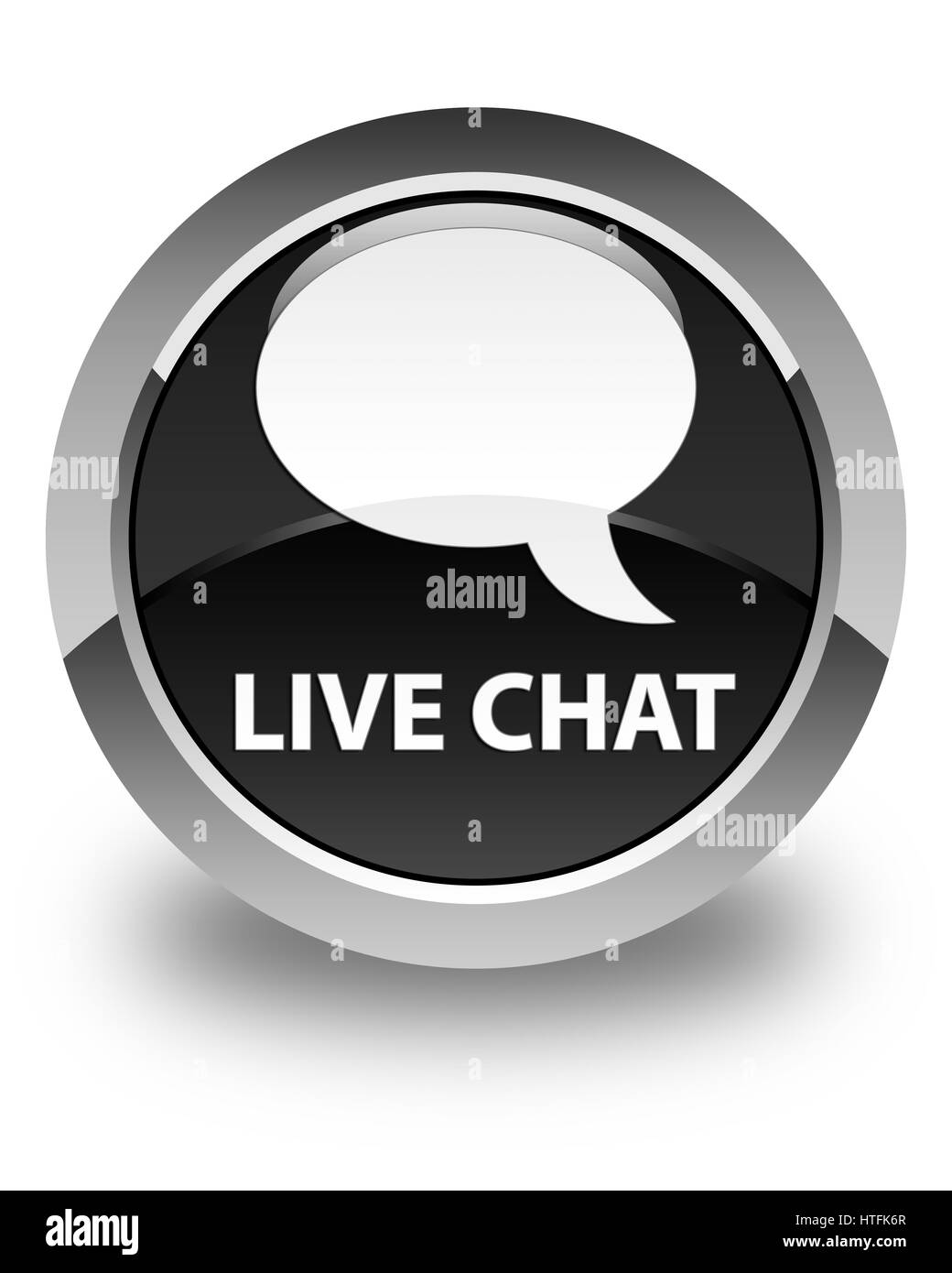 Live chat Black and White Stock Photos & Images - Alamy
