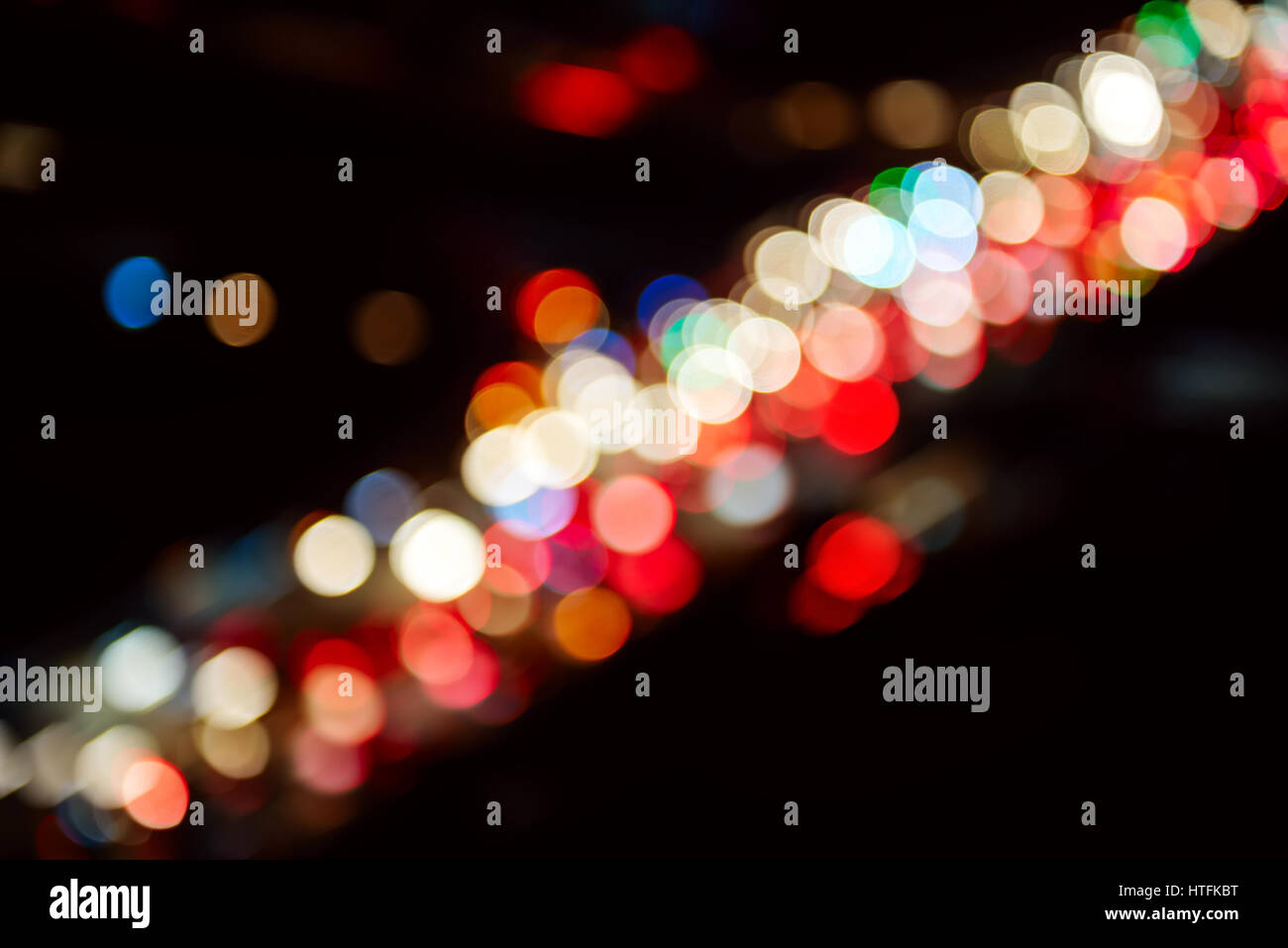 Car lights on the road, colorful light Stock Photo - Alamy