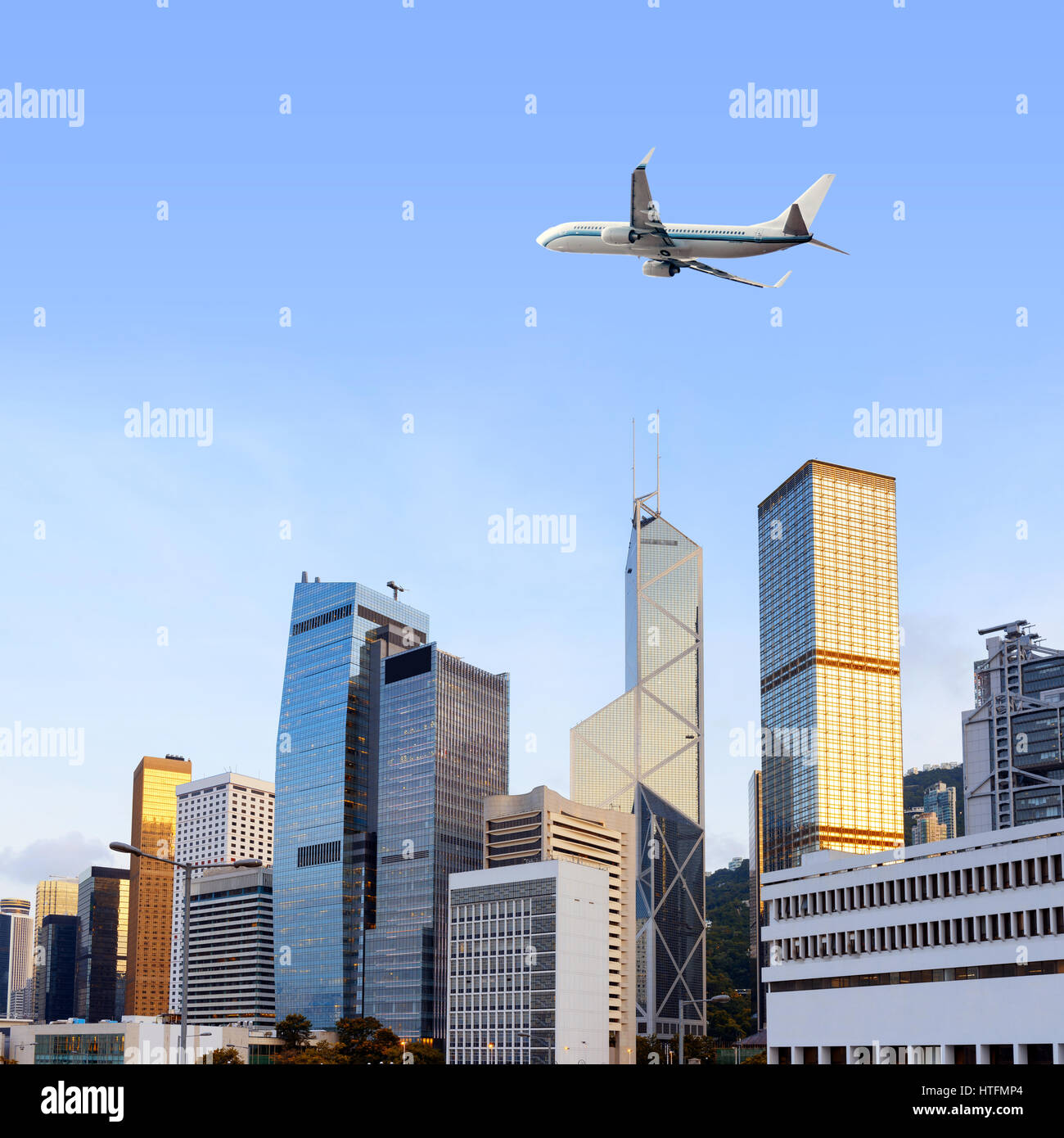 Modern building Landscape in Hong Kong Stock Photo - Alamy