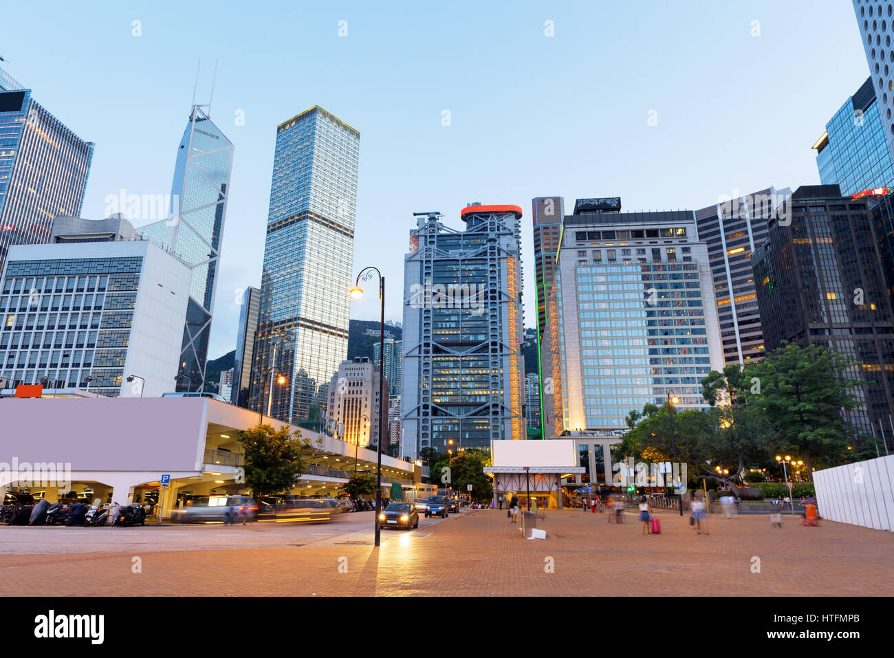 Modern building Landscape in Hong Kong Stock Photo - Alamy