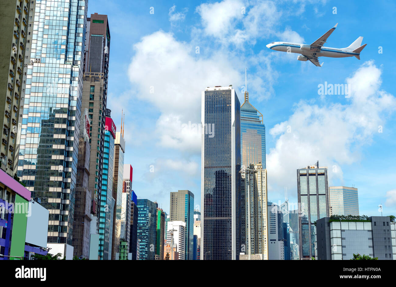 Modern building Landscape in Hong Kong Stock Photo - Alamy