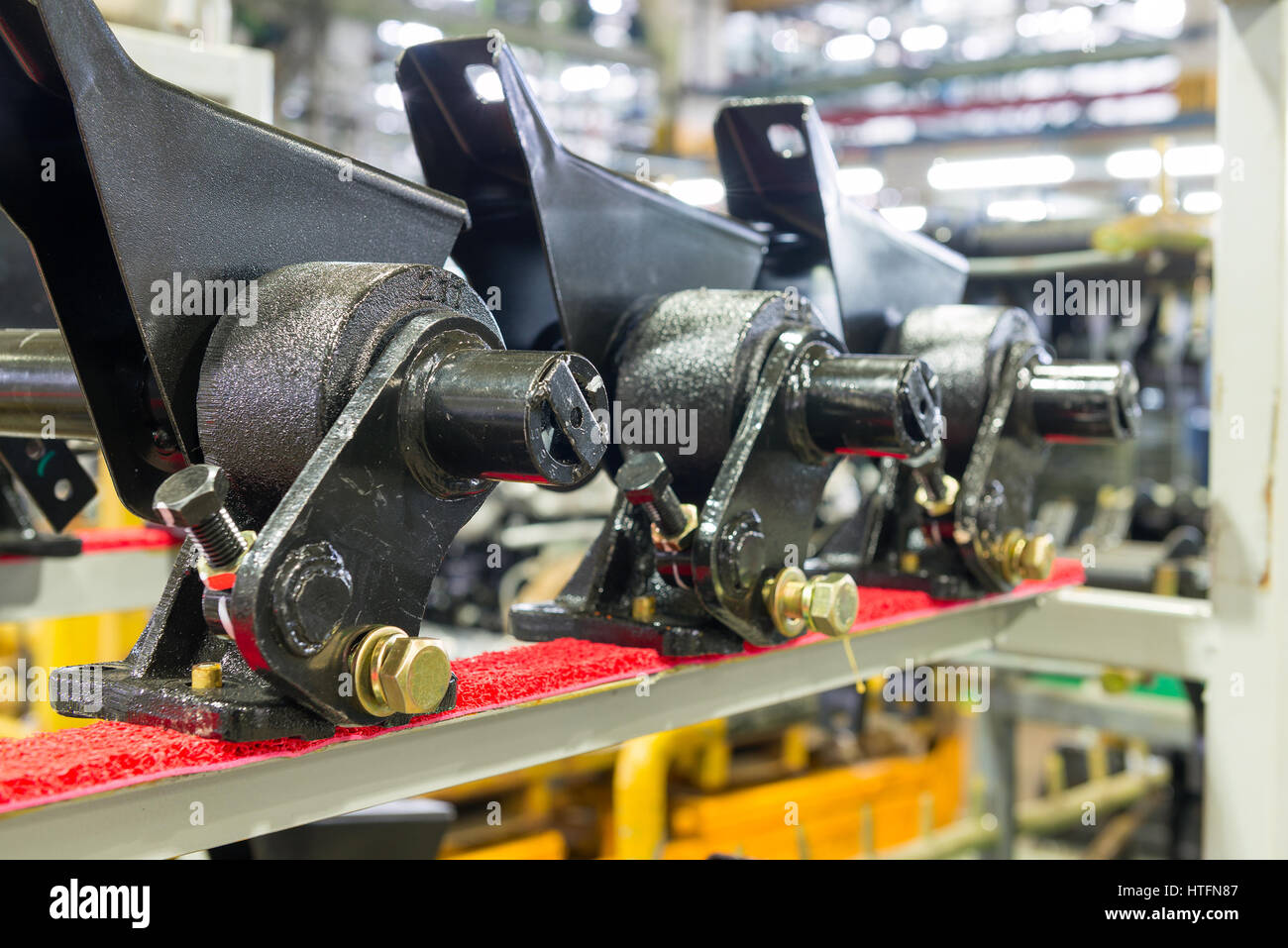 Cab shelf support, new auto parts Stock Photo - Alamy
