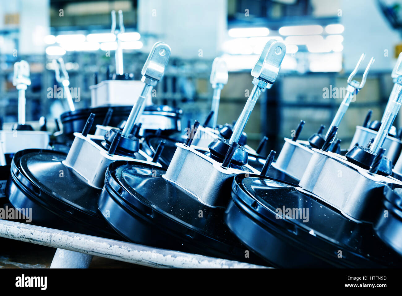 The new pickup truck brake pump Stock Photo - Alamy