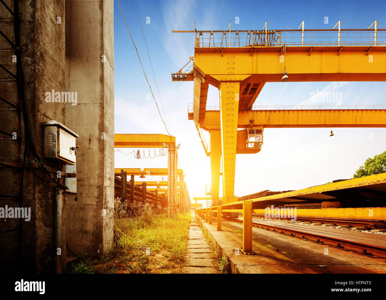 Unloading at the wharves unloading at the wharves hi-res stock ...