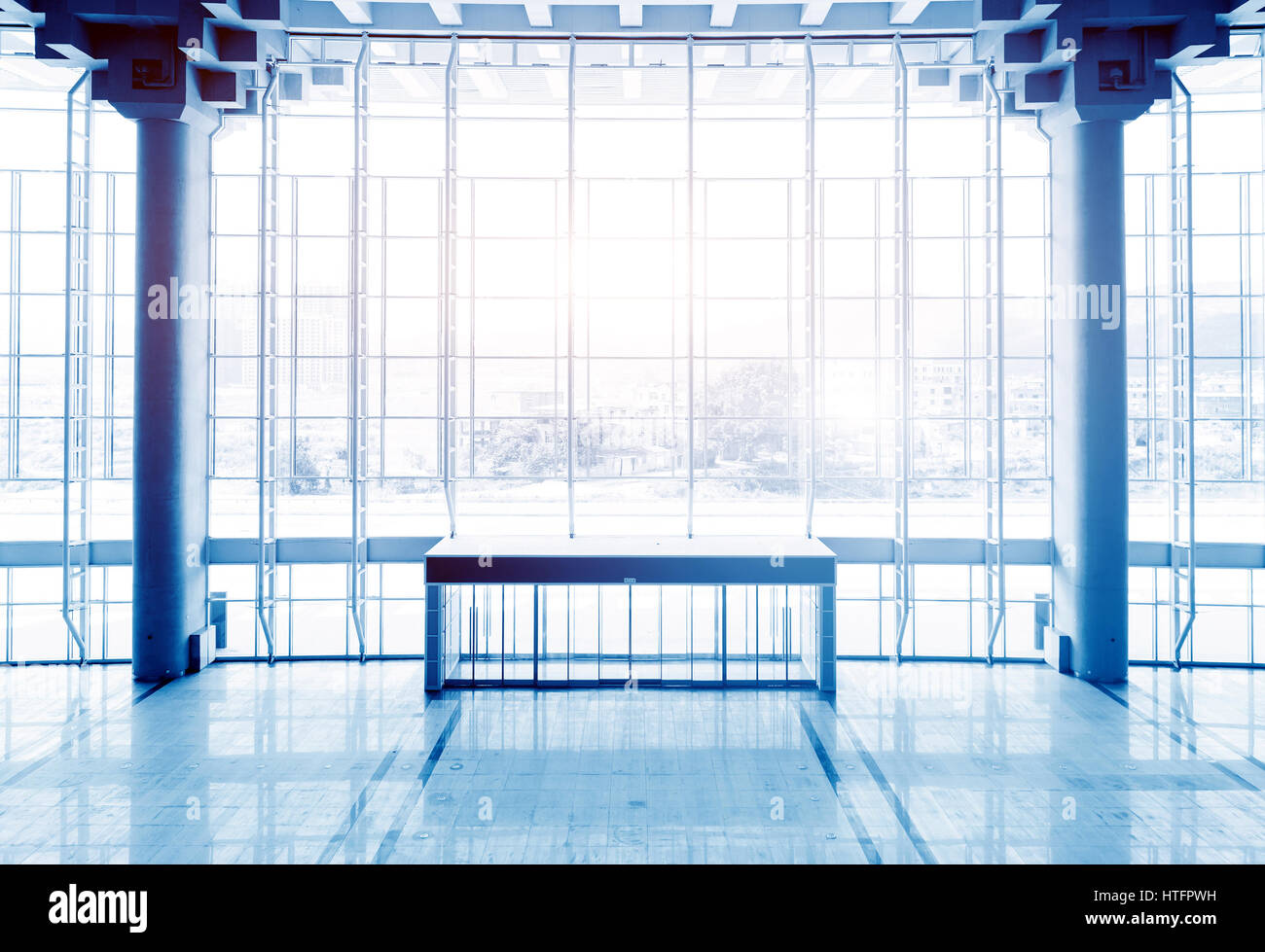 Architecture steel construction glass airport facade hall hi-res stock ...