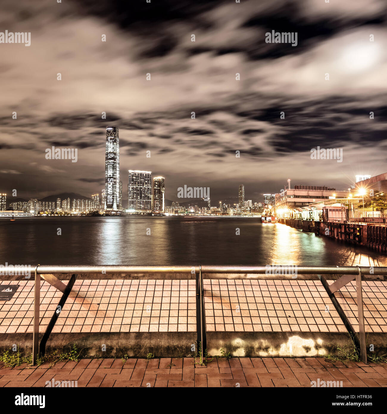 Hong Kong Island from Kowloon Stock Photo - Alamy
