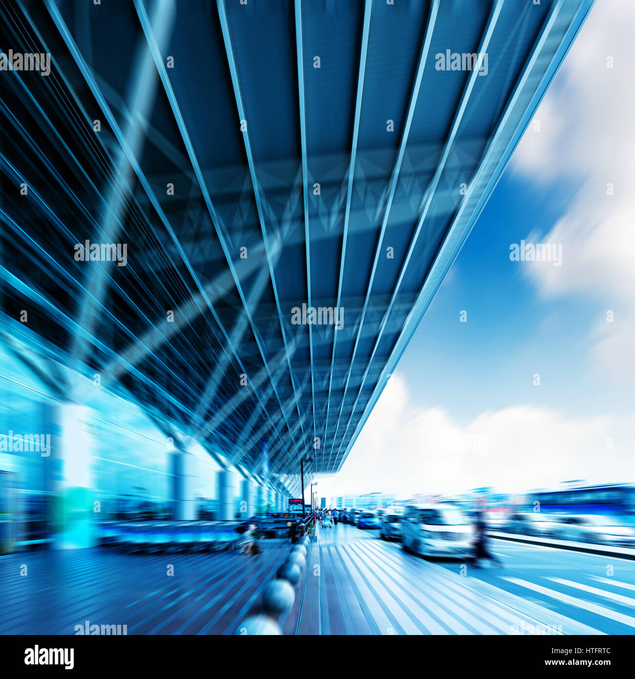 airport outside,flight departure and catch a plane passengers Stock ...