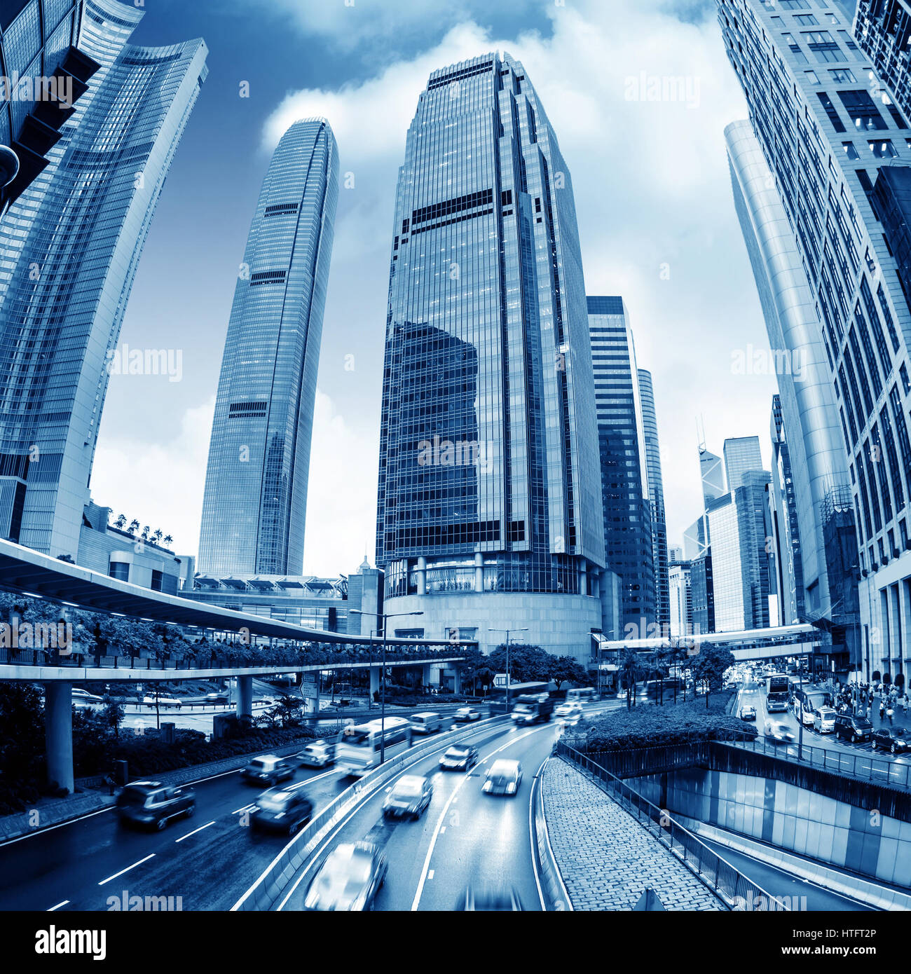 Modern building Landscape in Hong Kong Stock Photo - Alamy