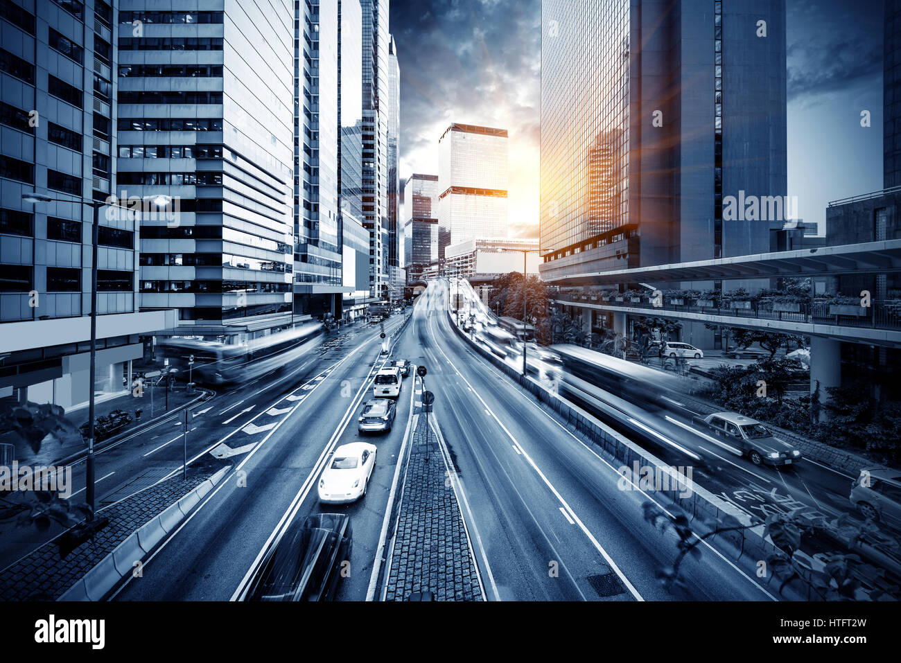 Modern building Landscape in Hong Kong Stock Photo - Alamy