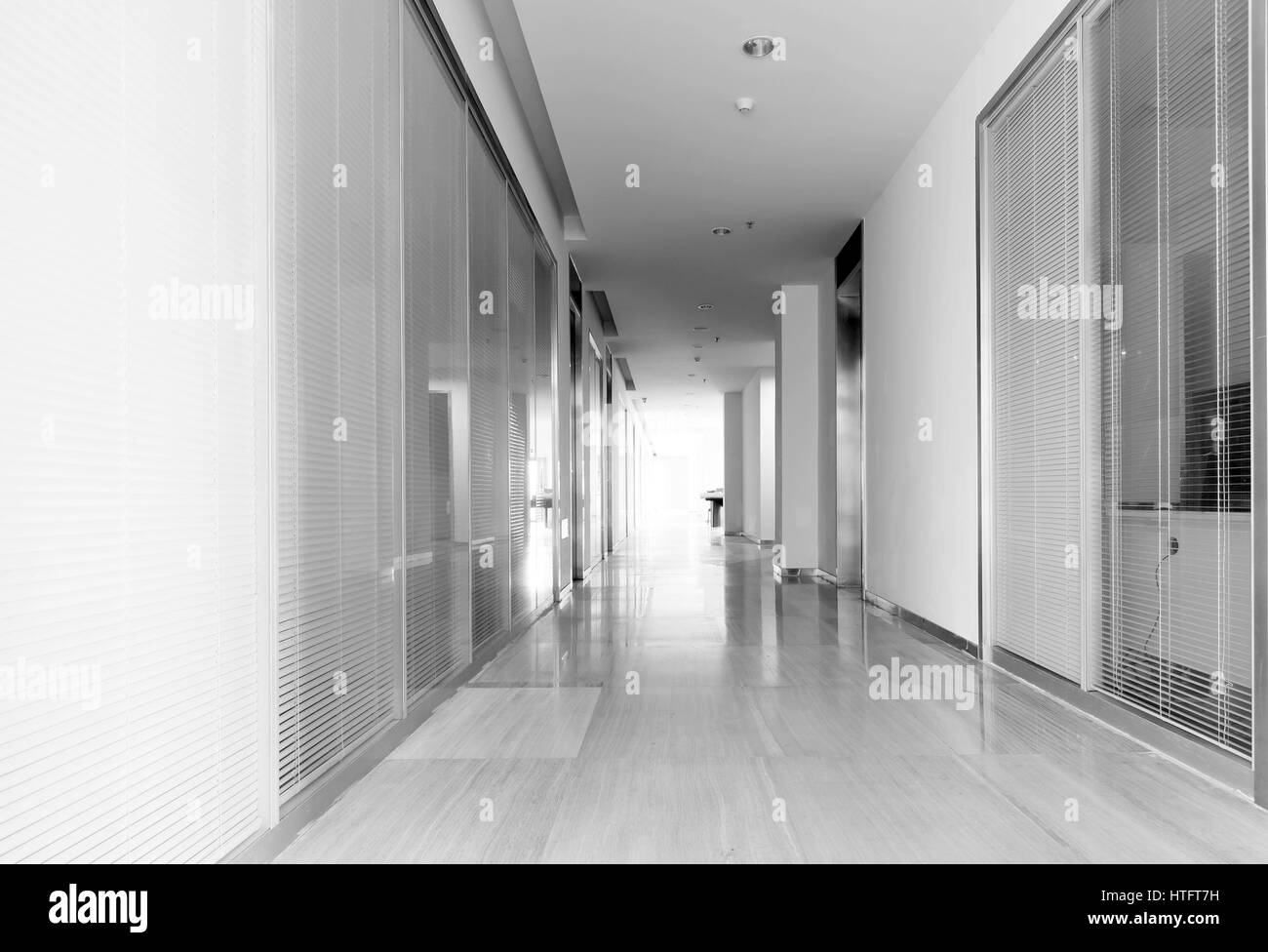 corridor of modern office building Stock Photo - Alamy
