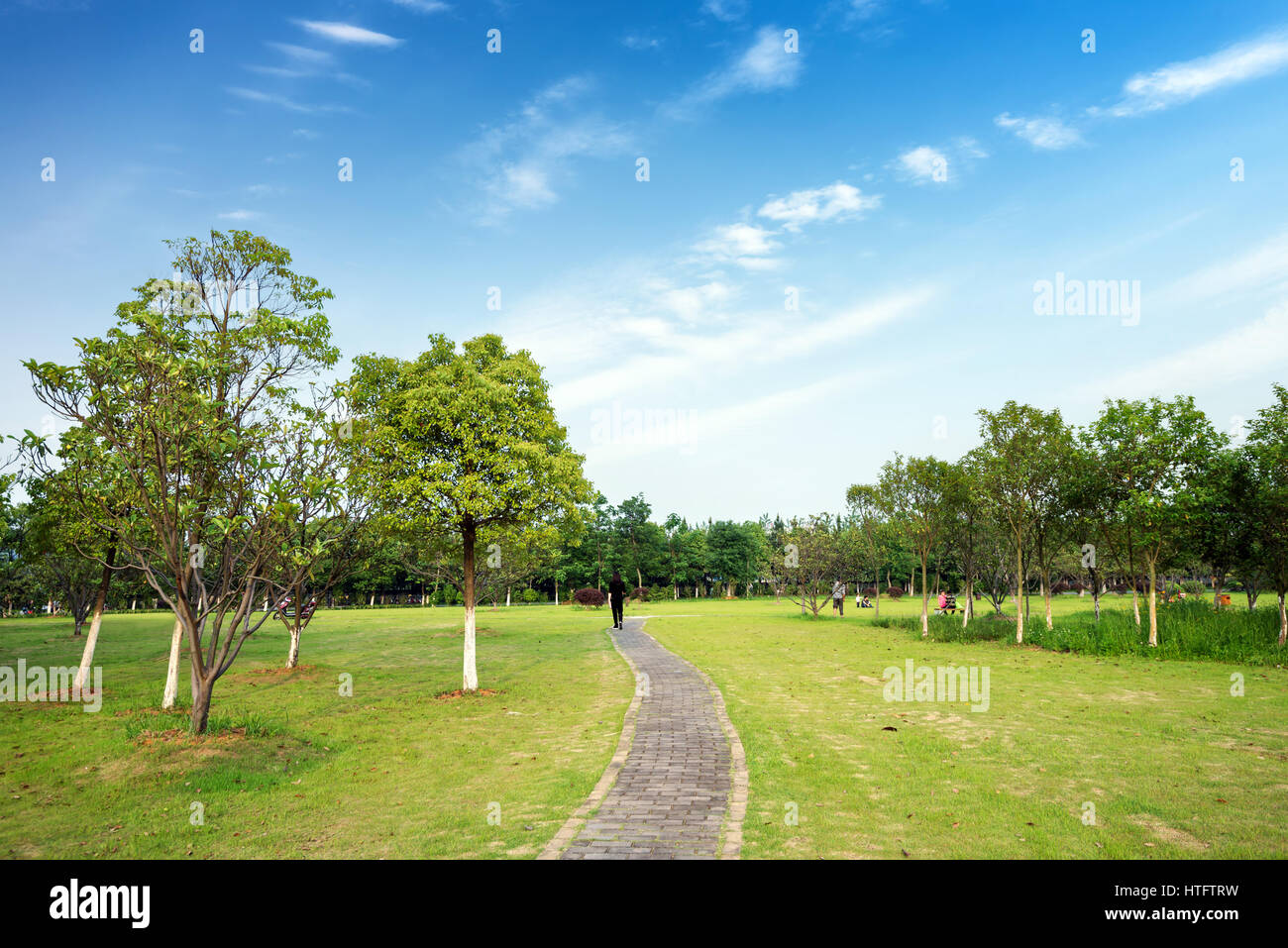 The city's parks, Nanchang, China Stock Photo - Alamy