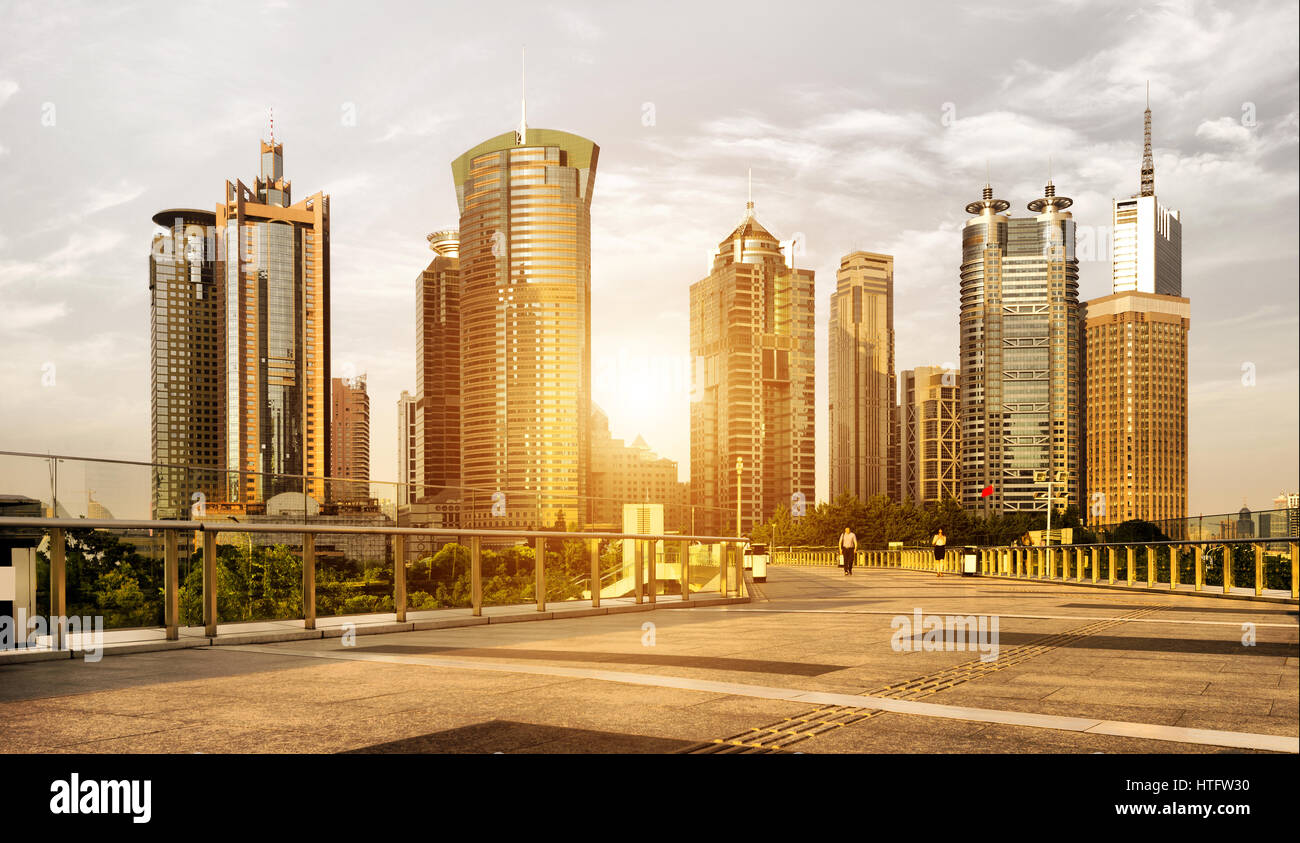 Outdoor dusk architecture architecture design financial center hi-res ...