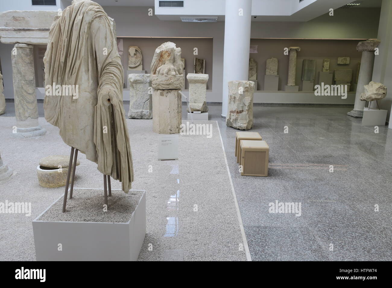 Durres Archaeological Museum in Albania. includes an extensive ...