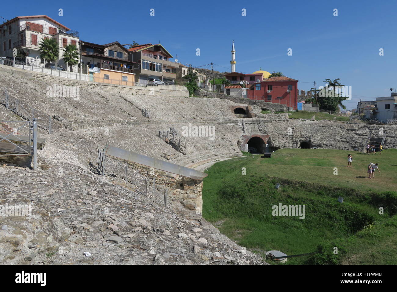 Durres roman amphitheatre hi-res stock photography and images - Alamy