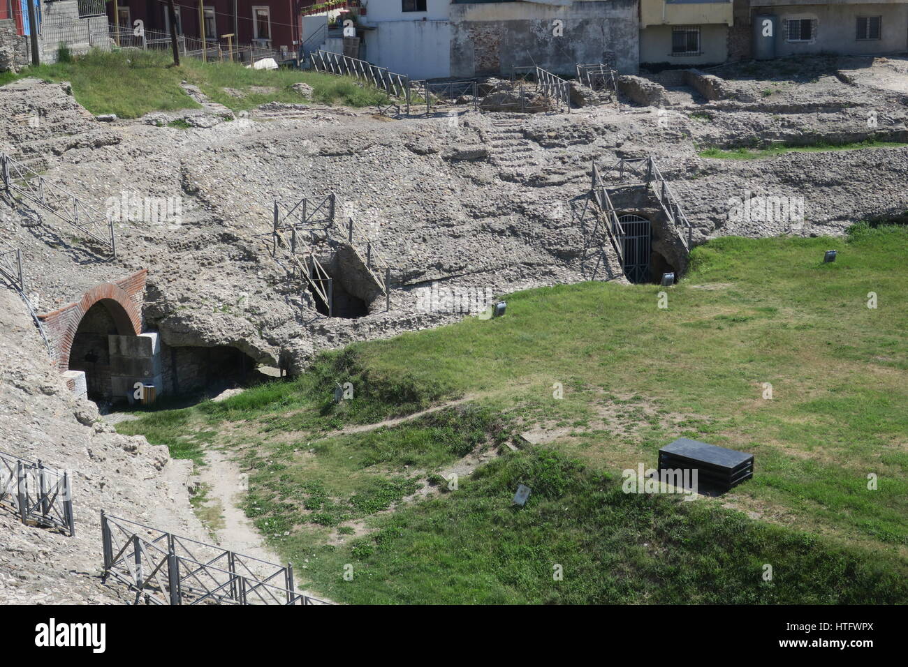 Durres roman amphitheatre durres roman amphitheater hi-res stock ...