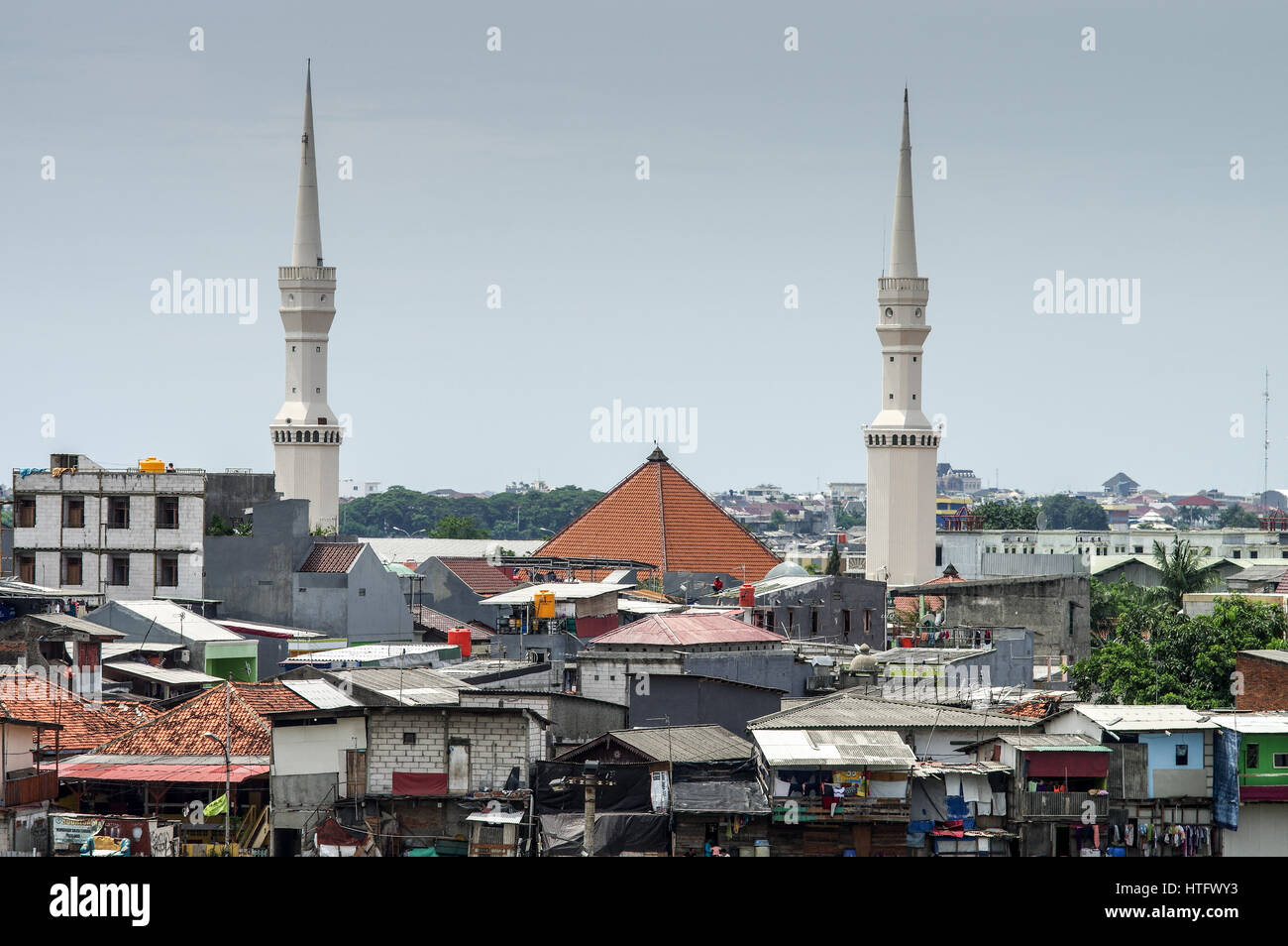 Luar Batang Mosque (or Masjid Luar Batang), one of the oldest mosques ...