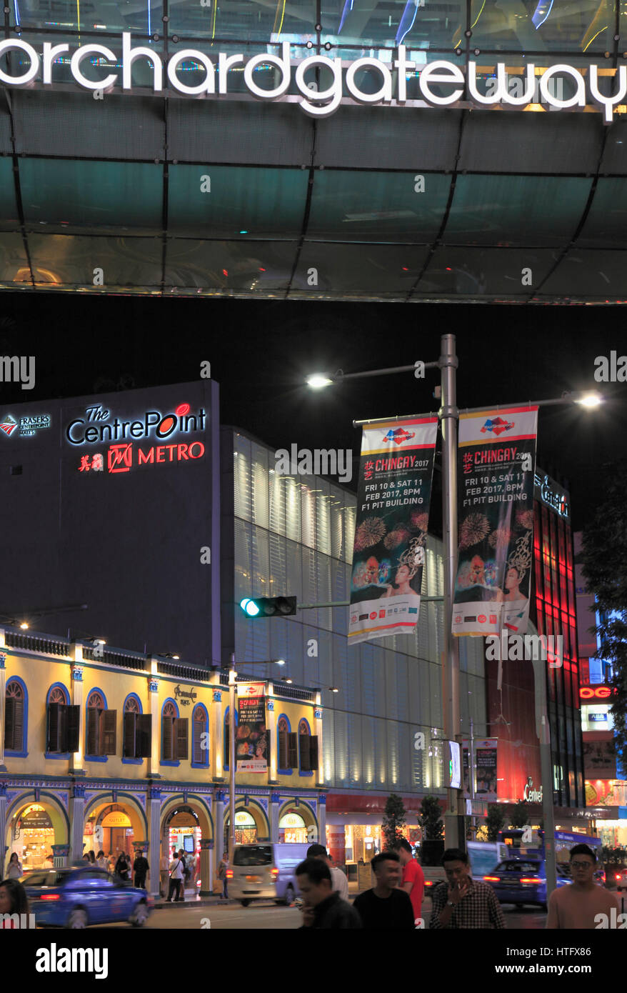 Singapore orchard road hi-res stock photography and images - Alamy