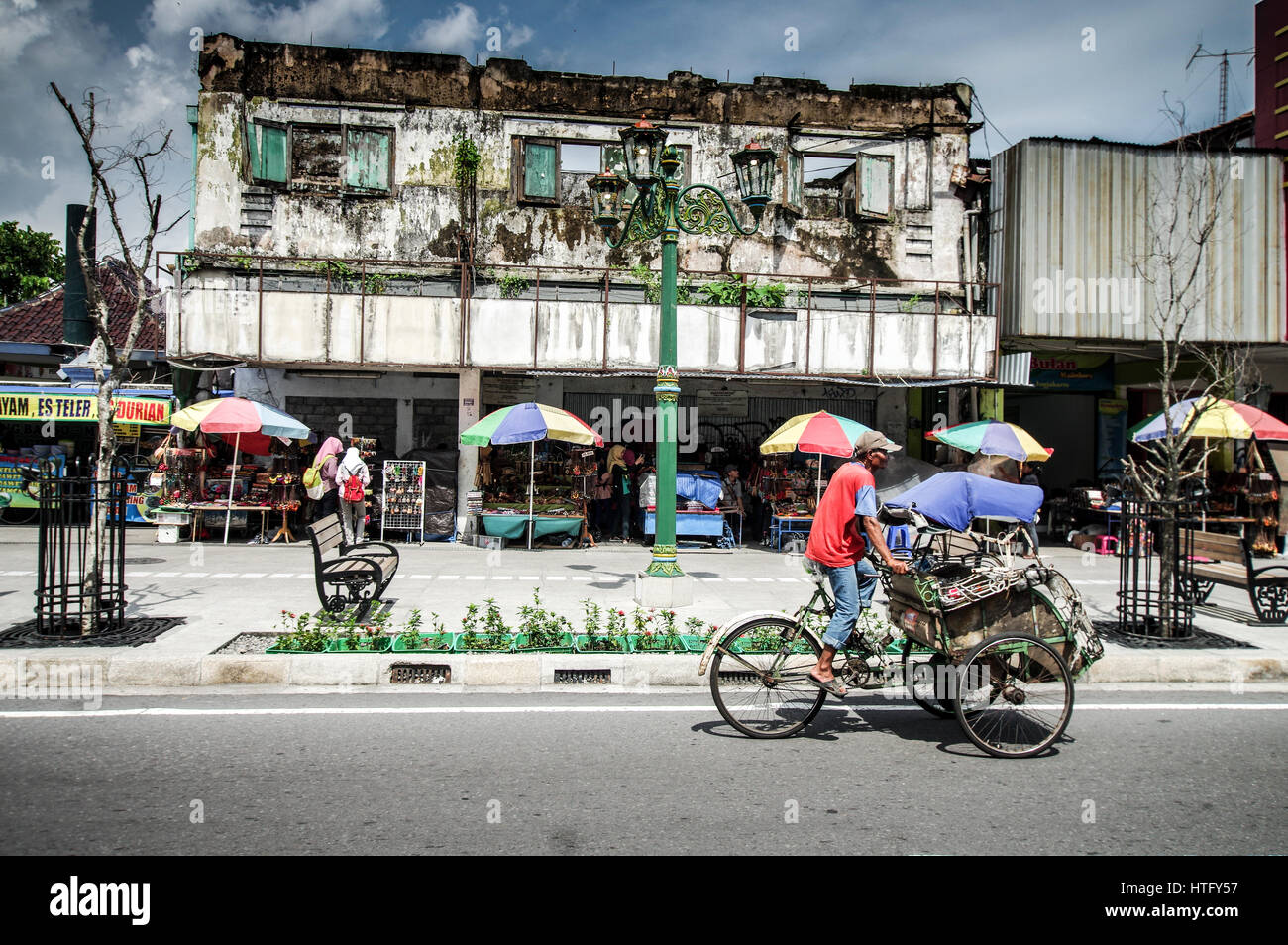 Malioboro road yogyakarta hi-res stock photography and images - Alamy