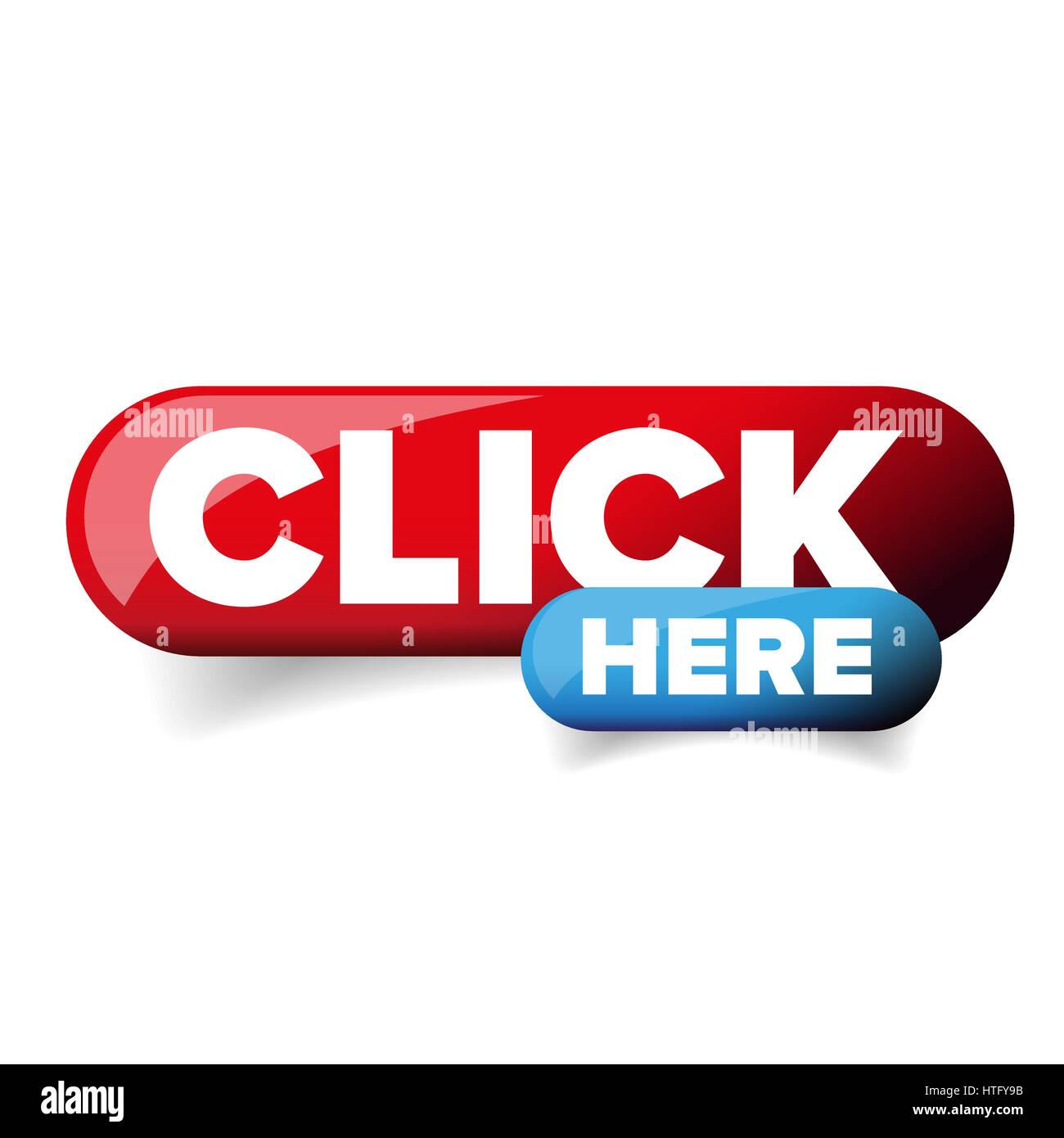 Button tab Cut Out Stock Images & Pictures - Alamy