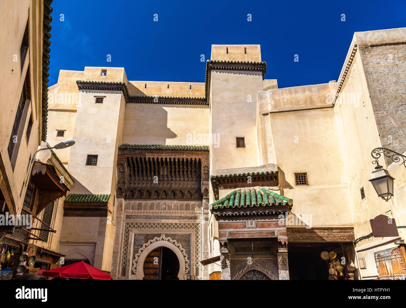 Sidi Ahmed Tijani Mosque in Fes - Morocco Stock Photo - Alamy