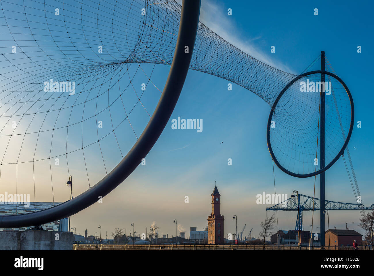 Landmarks of Middlesbrough, Cleveland. UK Stock Photo - Alamy