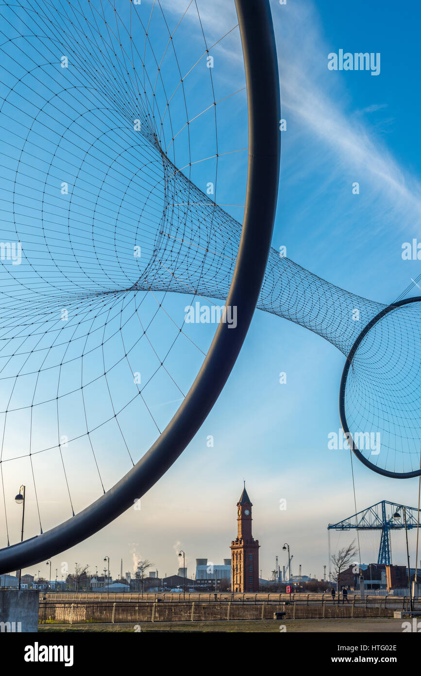 Middlesbrough temenos sculpture hi-res stock photography and images - Alamy