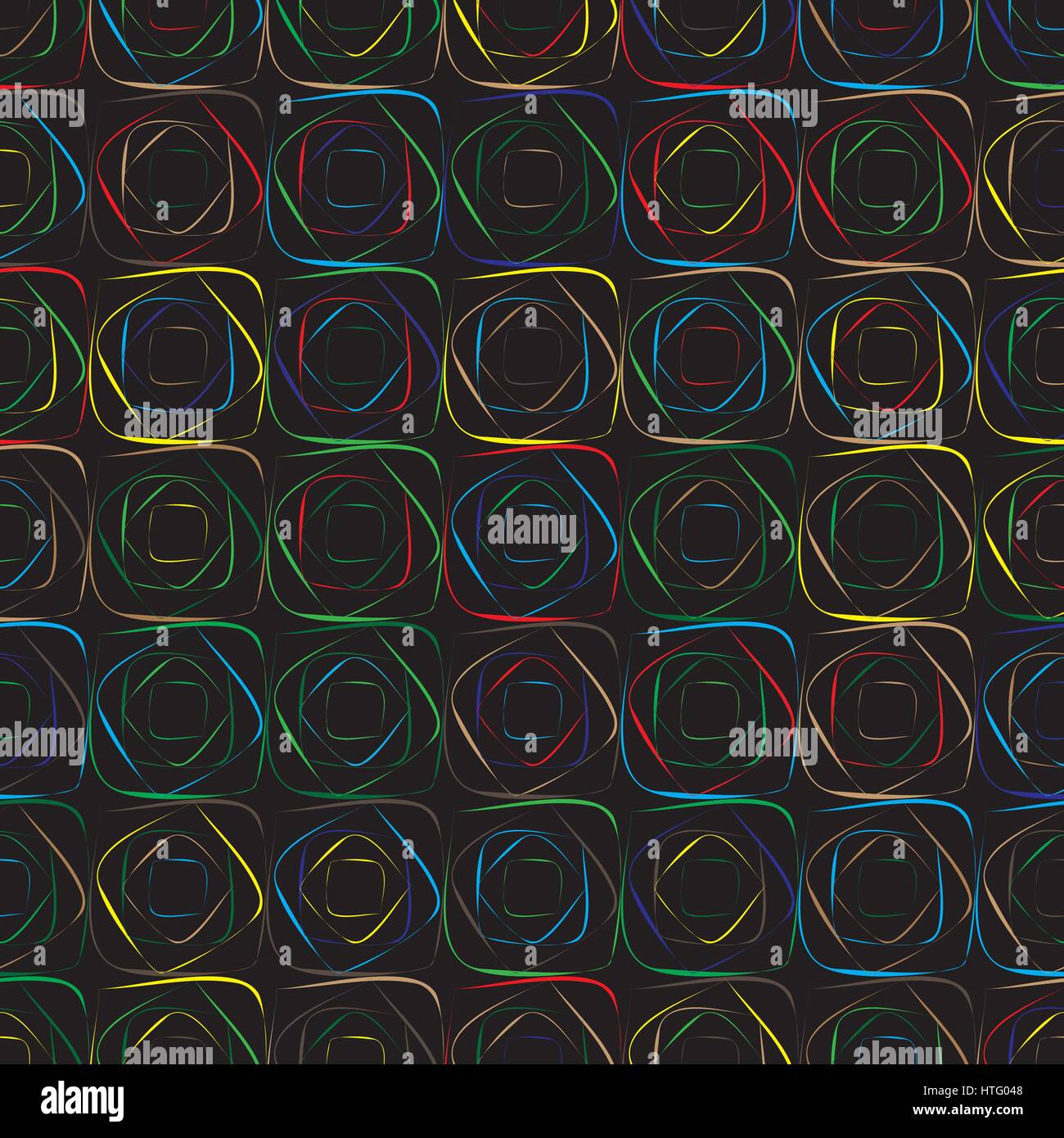 colored squares on black background Stock Vector Image & Art - Alamy