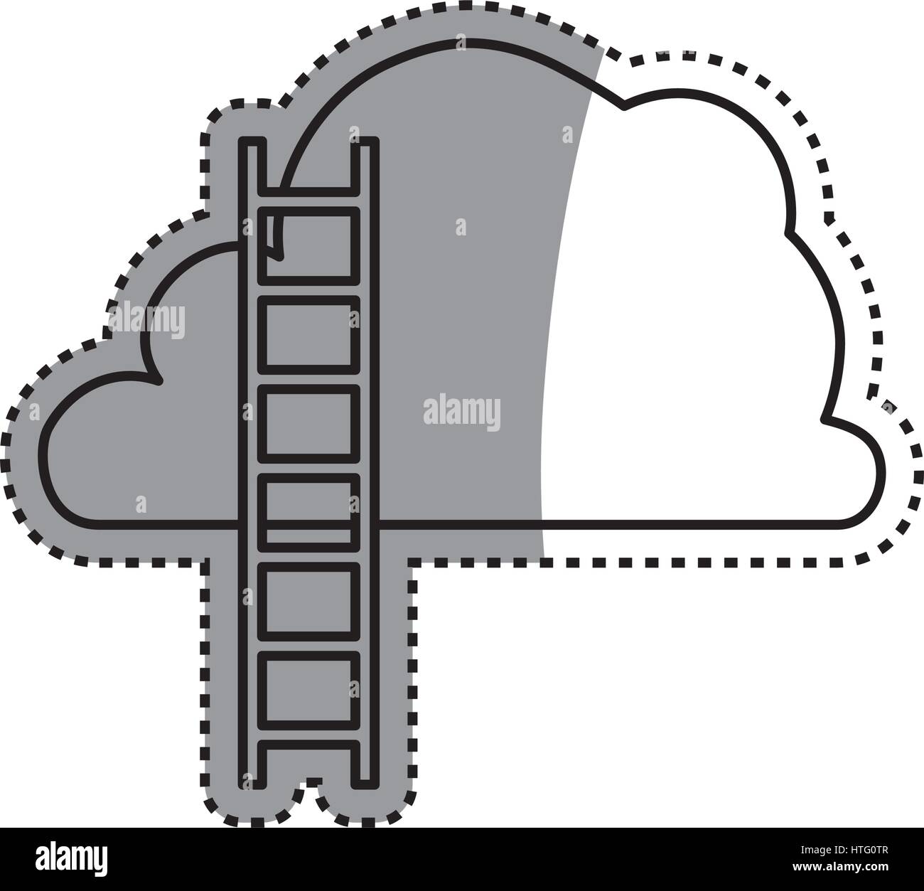 Ladder to heaven Stock Vector Image & Art - Alamy