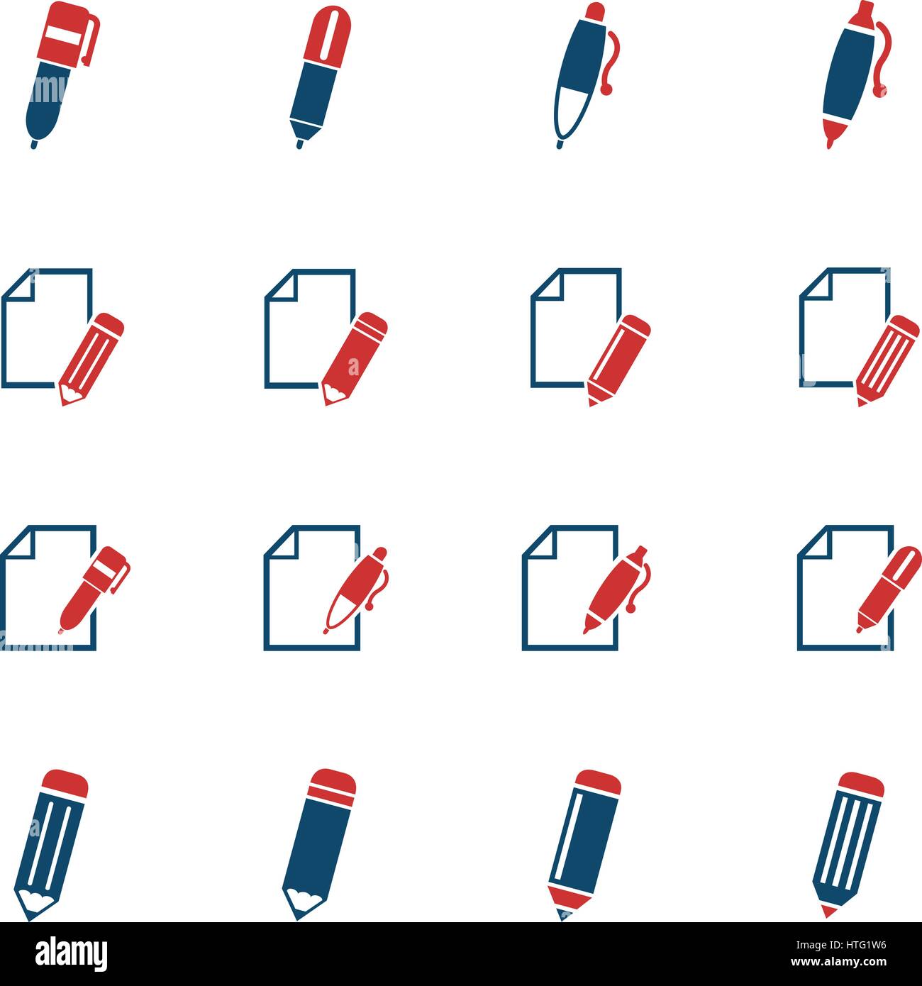 edit web icons for user interface design Stock Vector Image & Art - Alamy