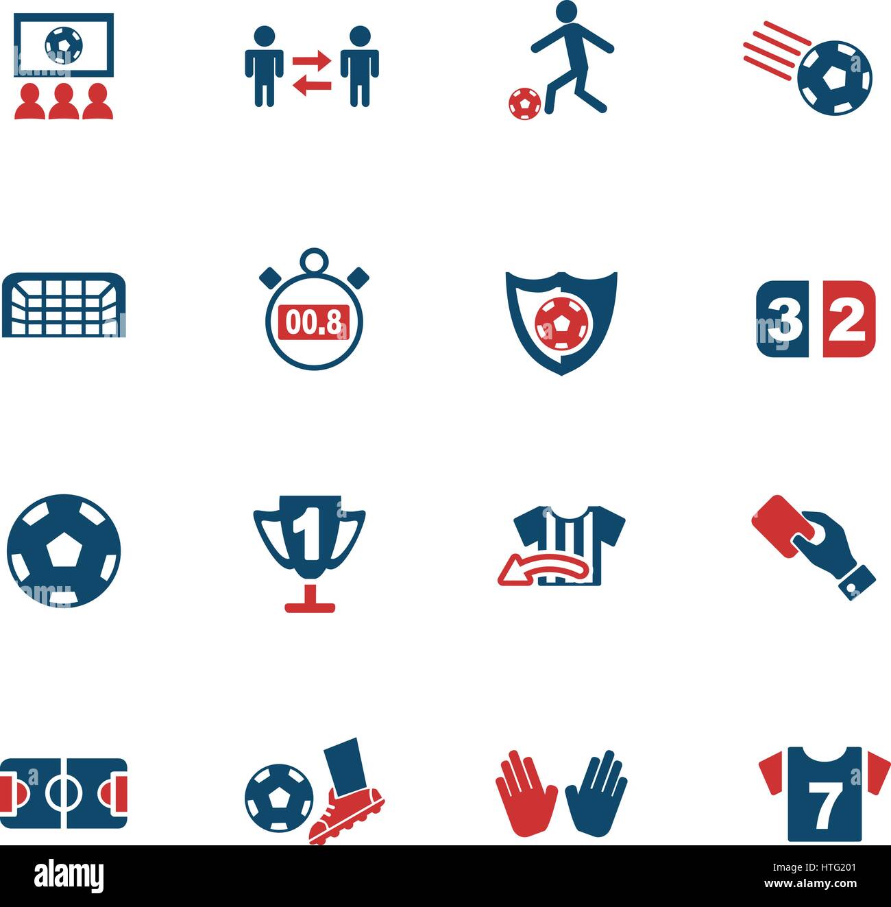 football web icons for user interface design Stock Vector Image & Art ...