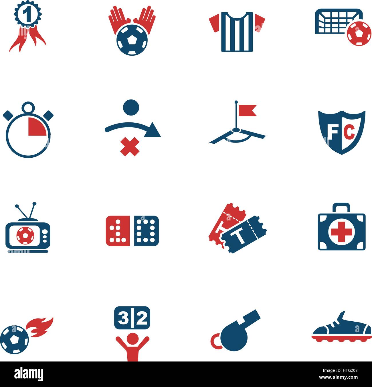 football web icons for user interface design Stock Vector Image & Art ...