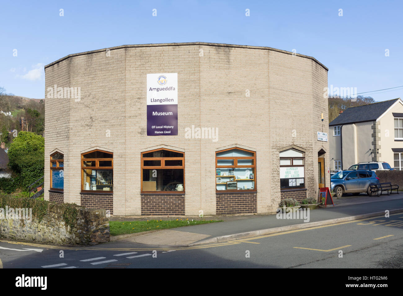 The Llangollen Museum of Local History on Parade Street formerly the ...