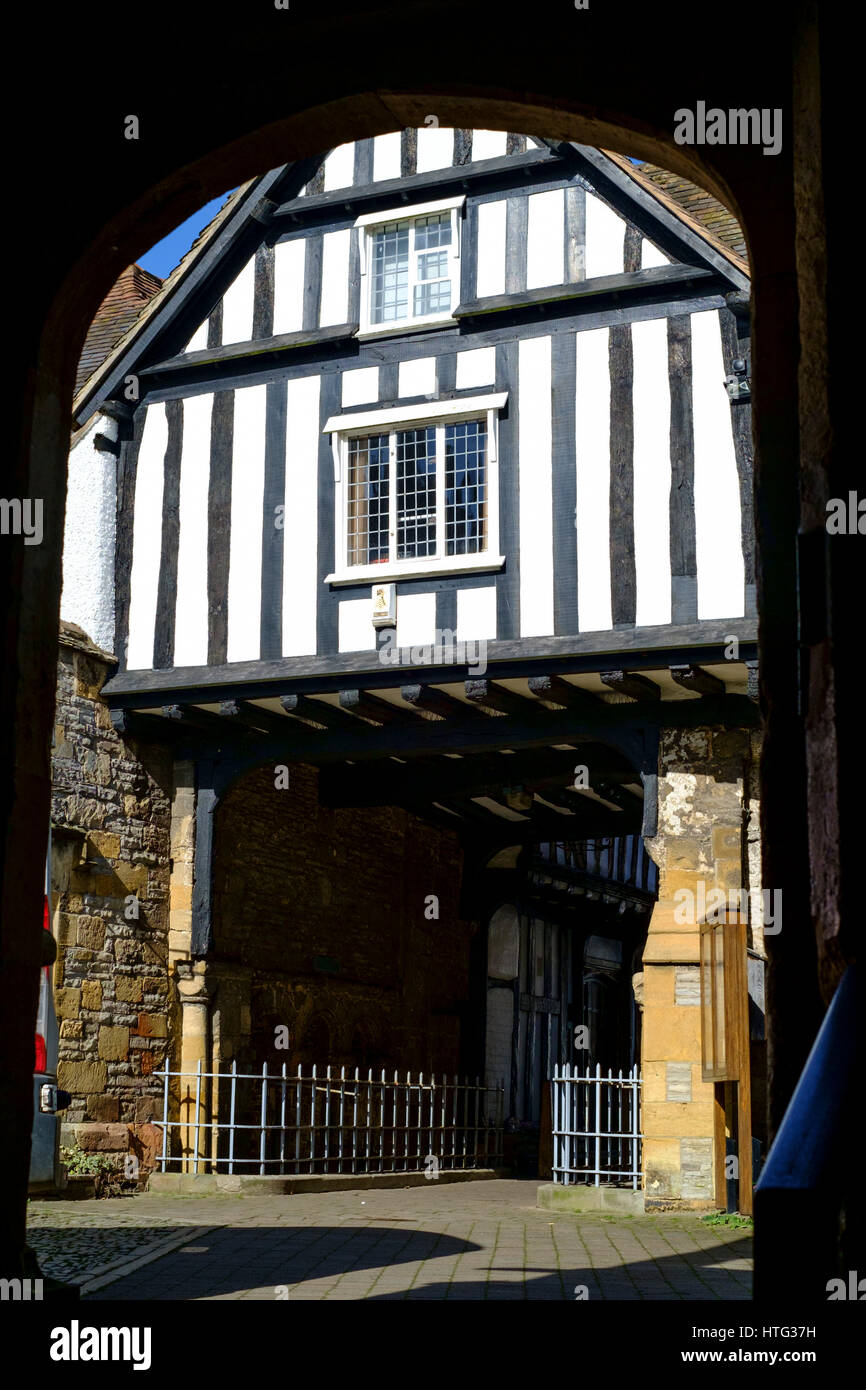 Evesham a Worcestershire Town england UK Stock Photo - Alamy