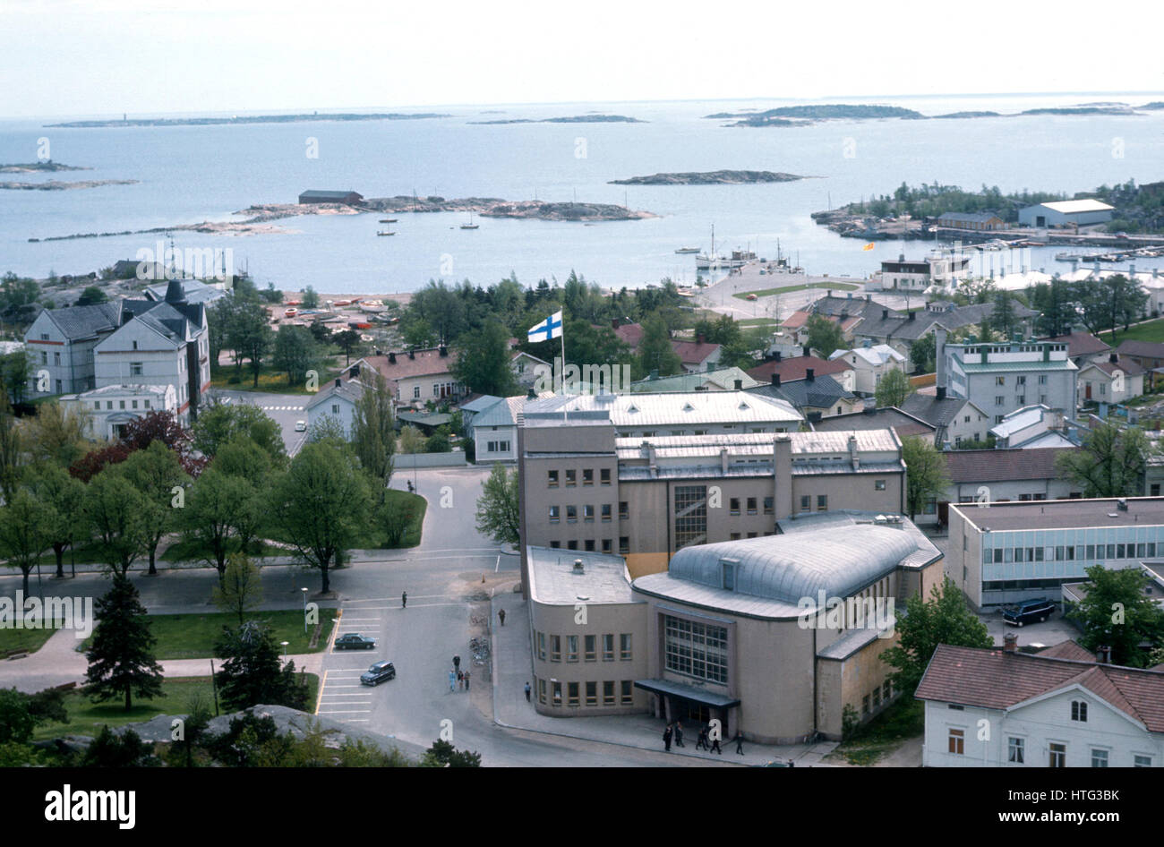 HANKO Finland southest town at Hanko peninsula is a summer coastal city ...