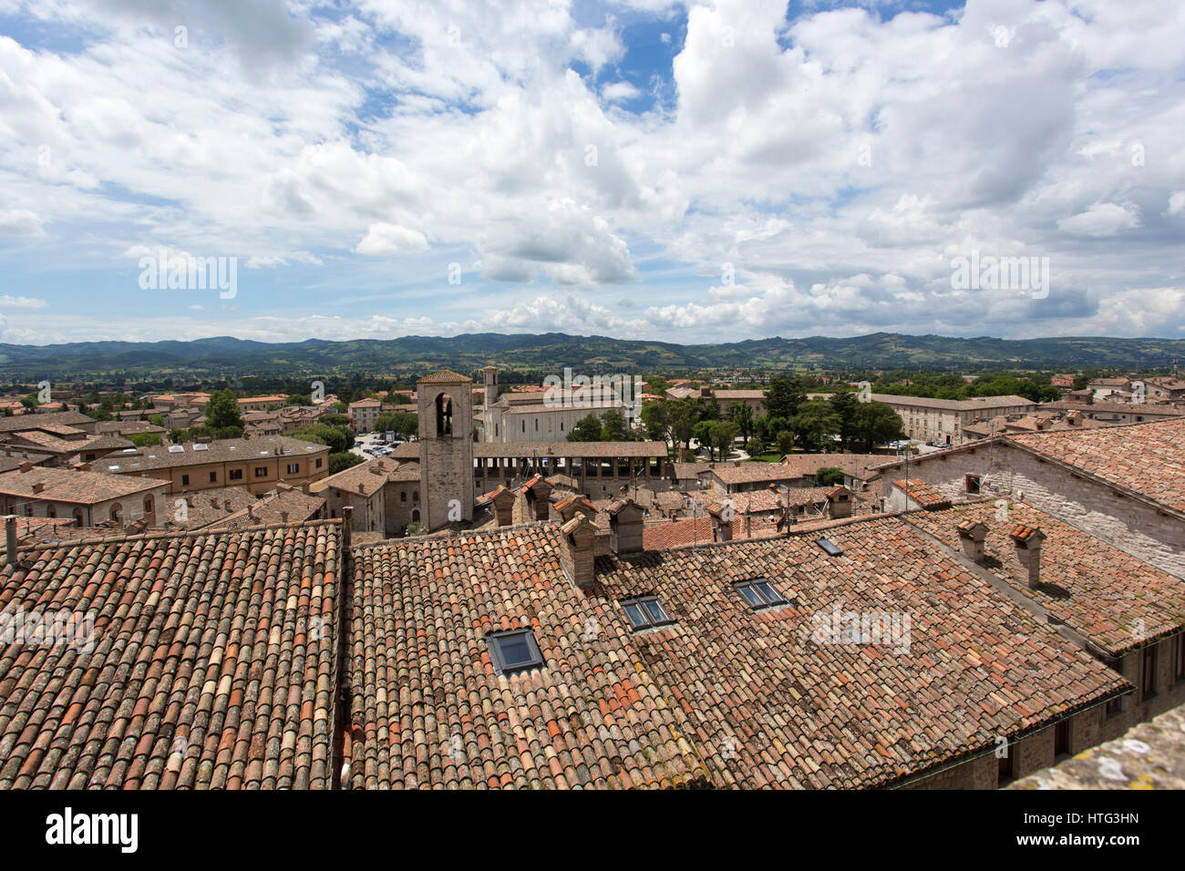 Panoramic view gubbio palace hi-res stock photography and images - Alamy